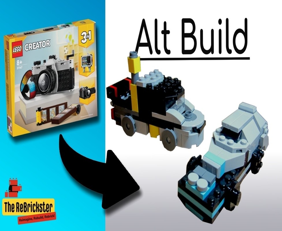 LEGO MOC Dual Camera Cars by ReBrickster | Rebrickable - Build with LEGO