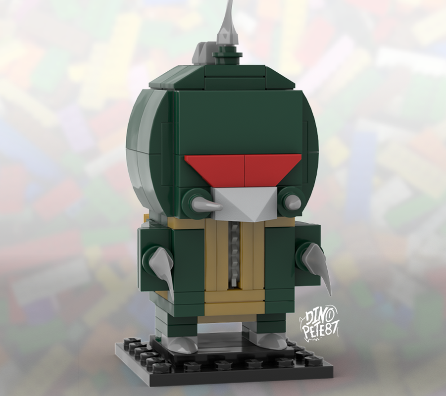 LEGO MOC Brickheadz - Gigan by DinoPete87 | Rebrickable - Build with LEGO