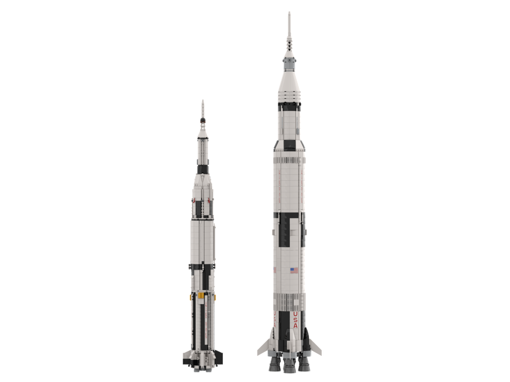 Lego Moc Saturn C 2 By Zeegiraf Rebrickable Build With Lego
