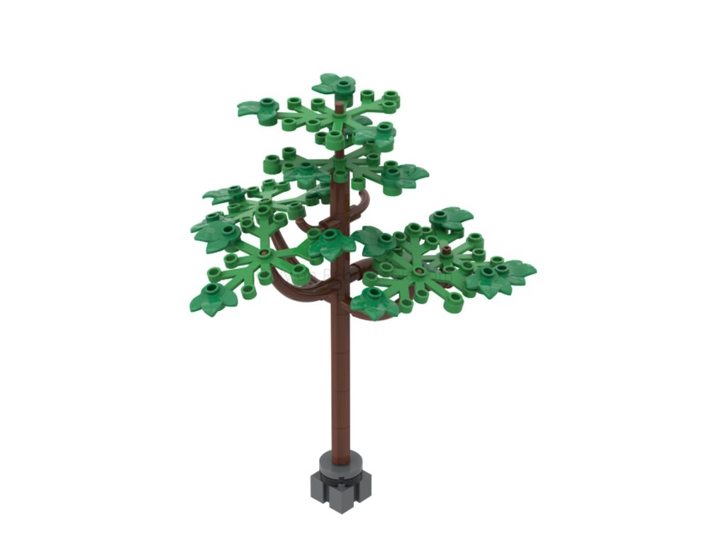 LEGO MOC M03 - Basic City Tree by Labronco Brick Designs | Rebrickable ...