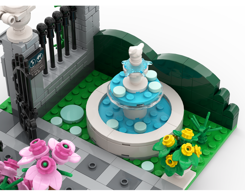 LEGO MOC-200537 Grand Entrance for The Botanical Garden 21353 by Tartan ...