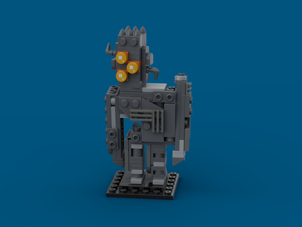 LEGO MOC Creaking Brickheadz by Penguins and plastic | Rebrickable ...