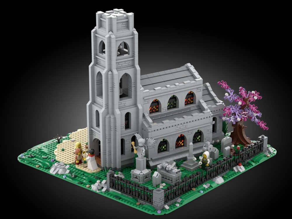 LEGO MOC Medieval Church - Medieval Village Diorama by Mikey ...