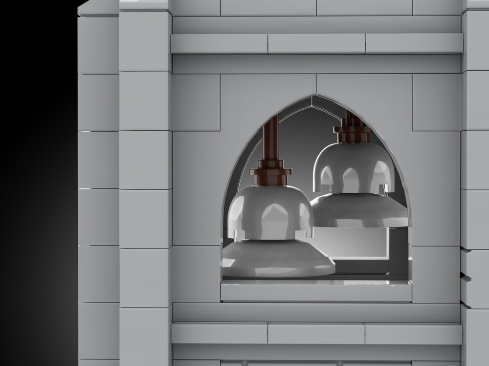 LEGO MOC Medieval Church - Medieval Village Diorama by Mikey ...