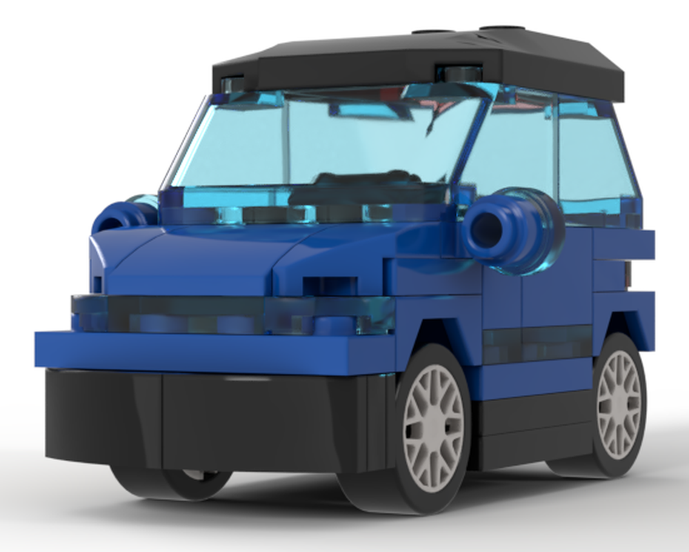 LEGO MOC Helius - Electric citycar by Flaz82 | Rebrickable - Build with ...