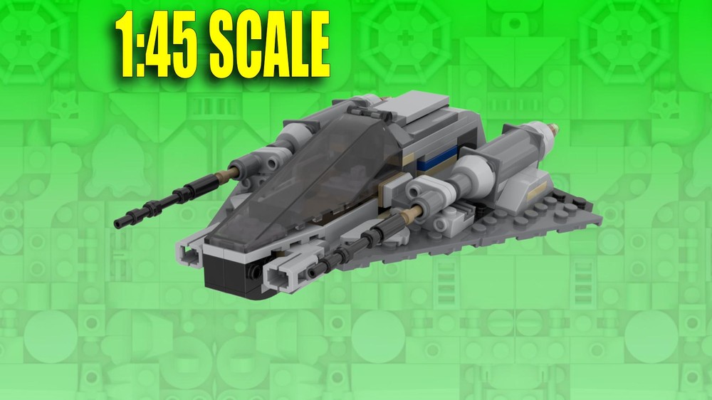 LEGO MOC Snowspeeder Inspired Alternate Build of 75346 Pirate Snub ...