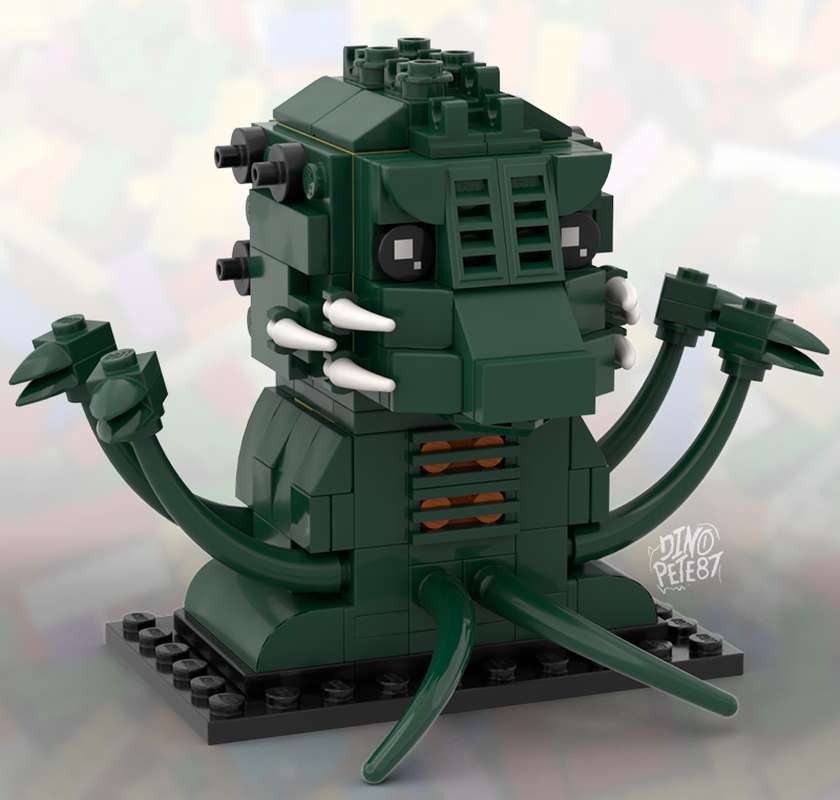 LEGO MOC Brickheadz - Biollante by DinoPete87 | Rebrickable - Build ...
