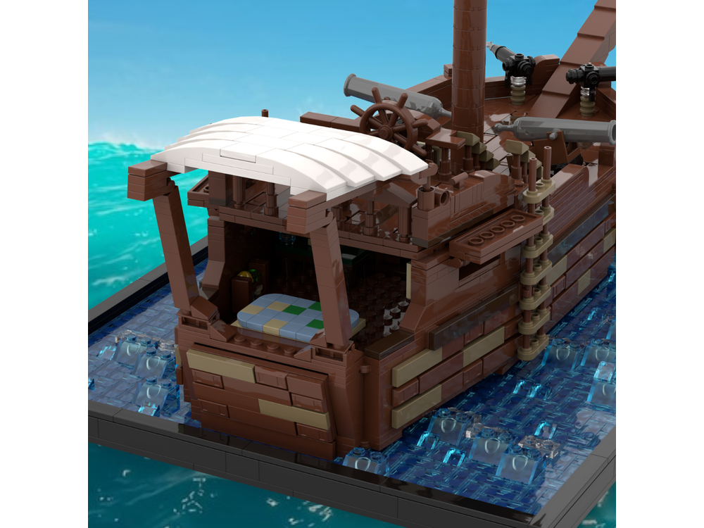 LEGO MOC Sea of Thieves: The Sloop by Zorios | Rebrickable - Build with ...