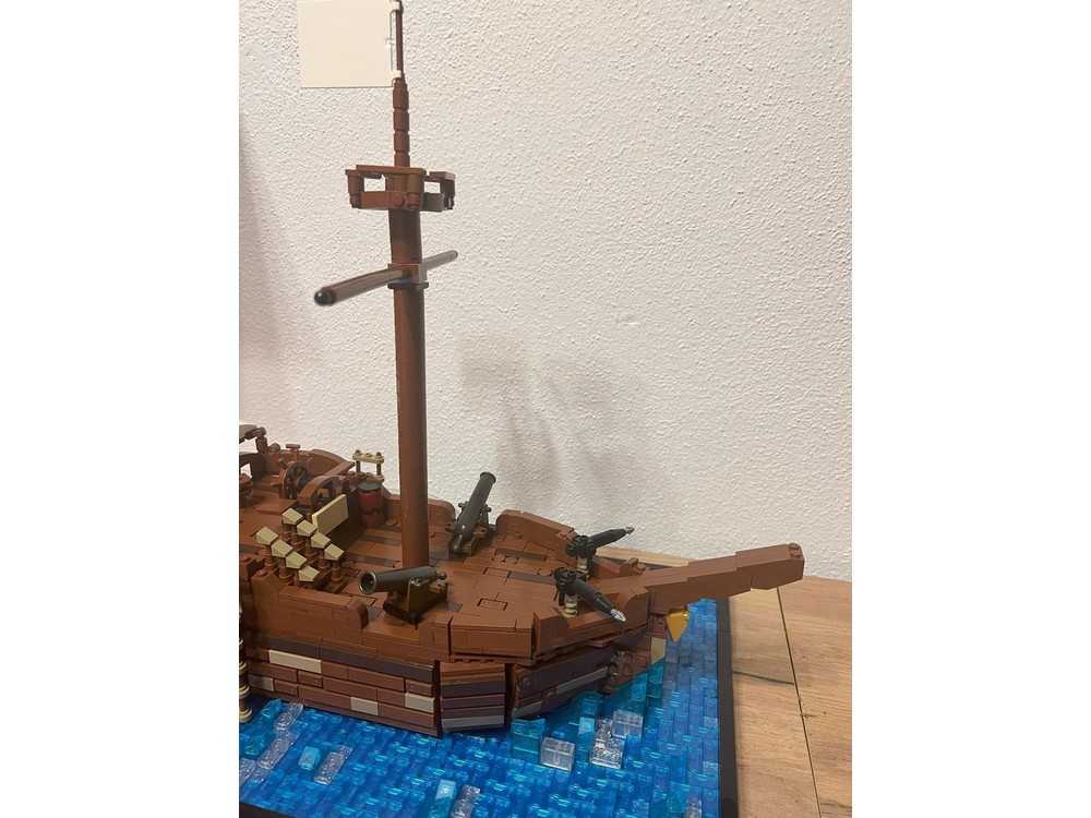 LEGO MOC Sea of Thieves: The Sloop by Zorios | Rebrickable - Build with ...