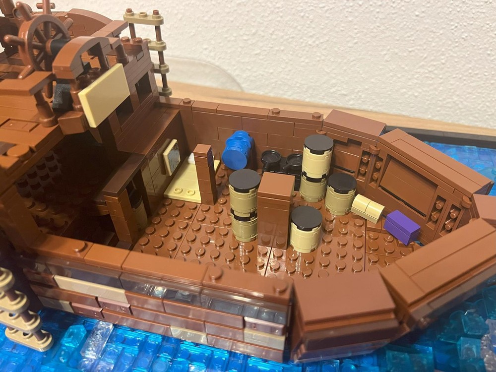 LEGO MOC Sea of Thieves: The Sloop by Zorios | Rebrickable - Build with ...