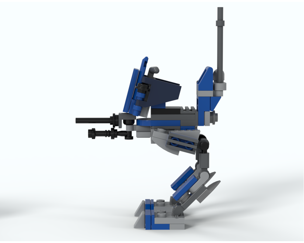 Lego Moc 75280 Alternate Build Walker And Speeder Minifig Scale By Will