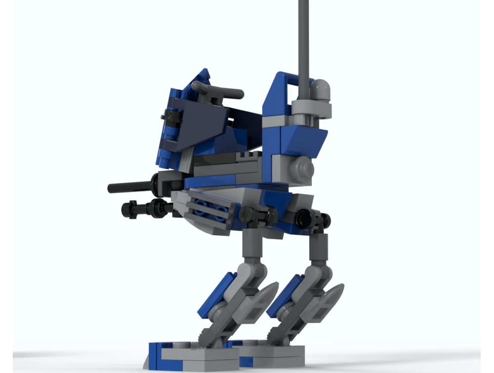 Lego Moc 75280 Alternate Build Walker And Speeder Minifig Scale By Will