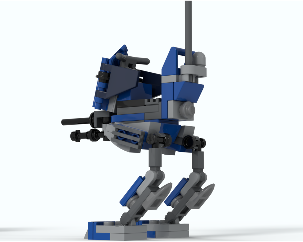 LEGO MOC 75280 Alternate Build - Walker & speeder minifig scale by Will ...