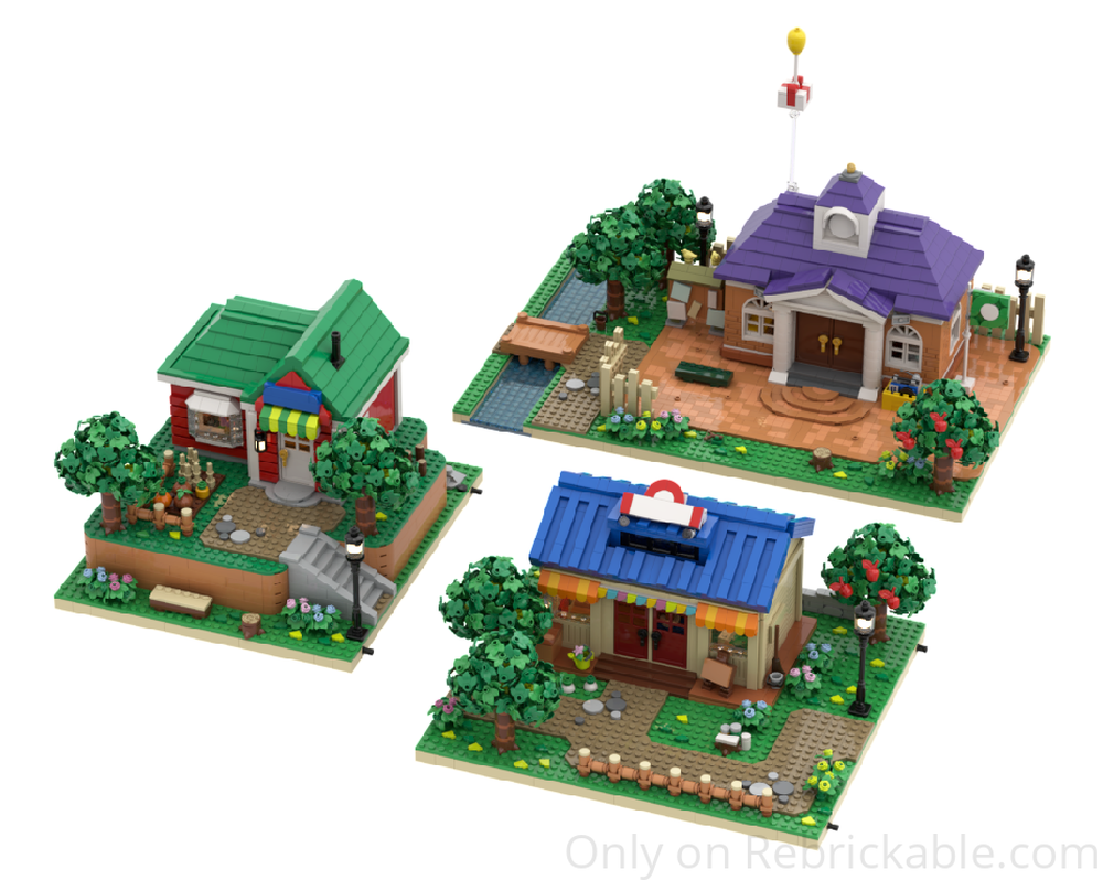 LEGO MOC Animal Crossing Moc Collection - Part I [4 in 1] by rebelnili ...