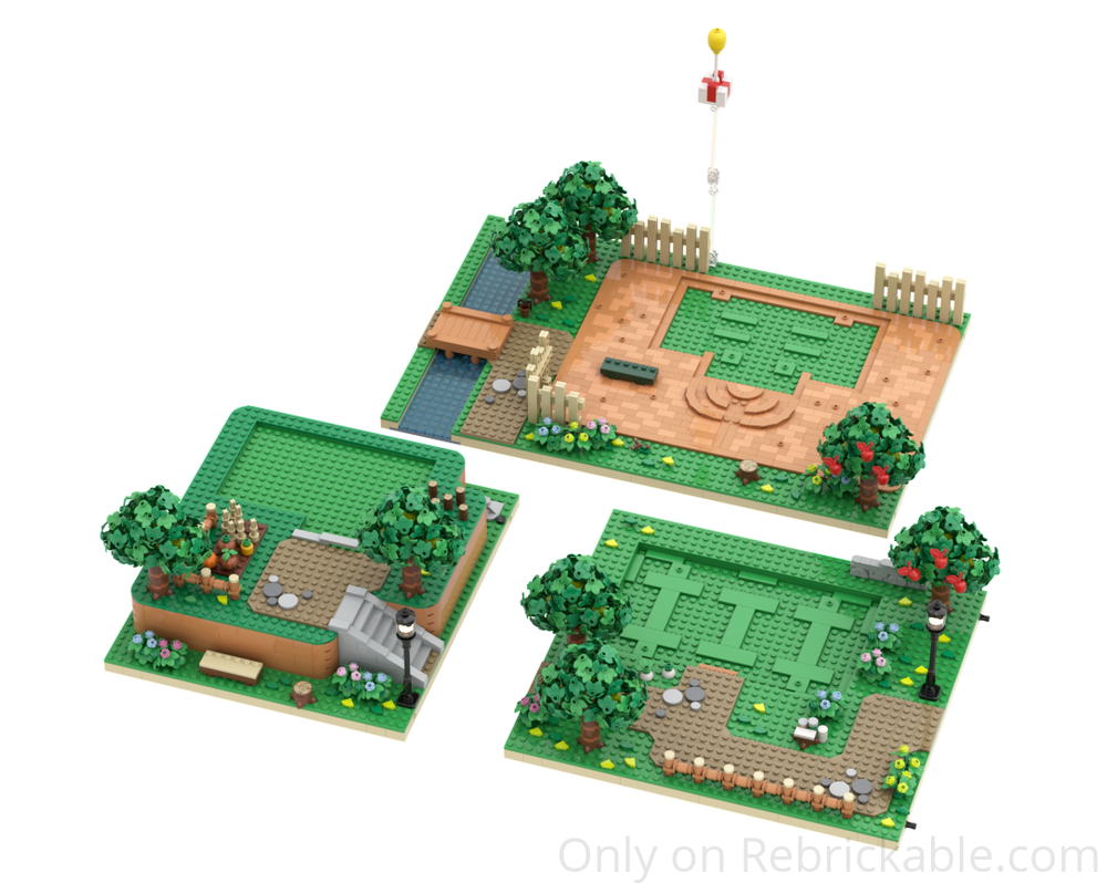 LEGO MOC-200573 Animal Crossing Moc Collection - Part I [4 in 1] by ...