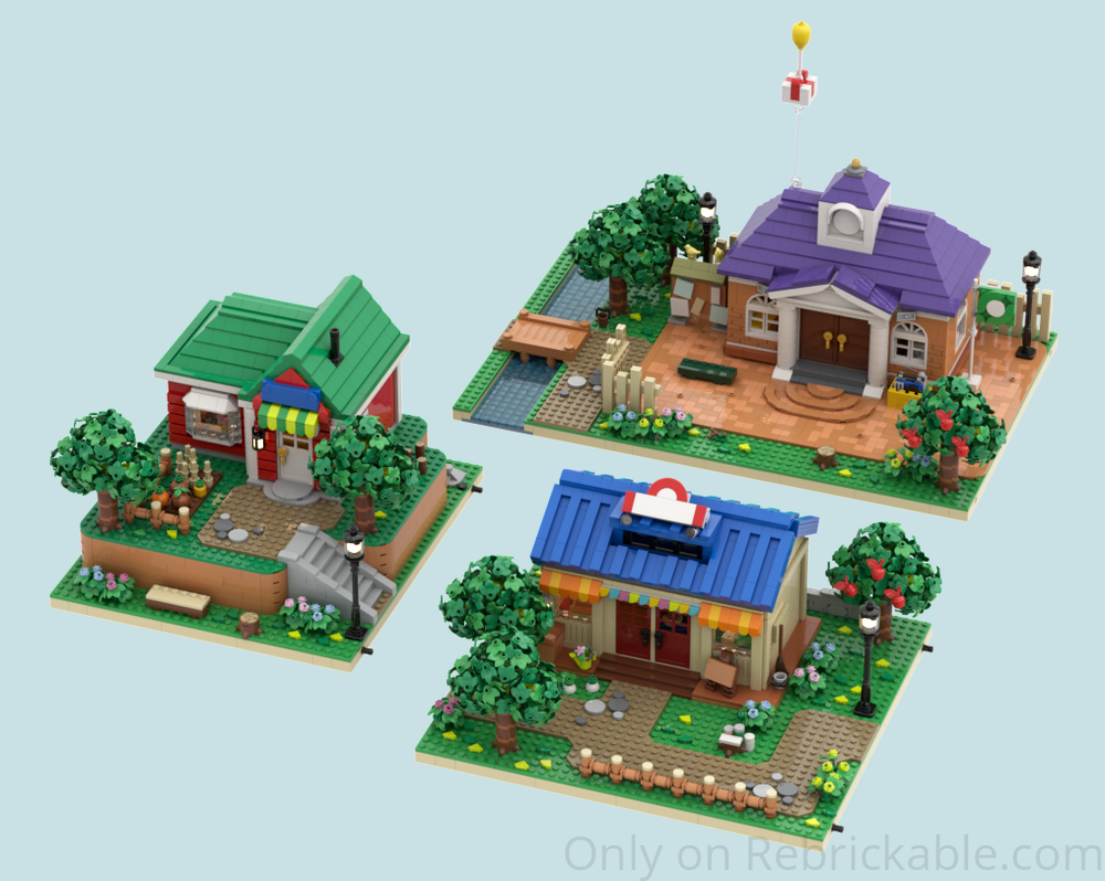 LEGO MOC Animal Crossing Moc Collection - Part I [4 in 1] by rebelnili ...