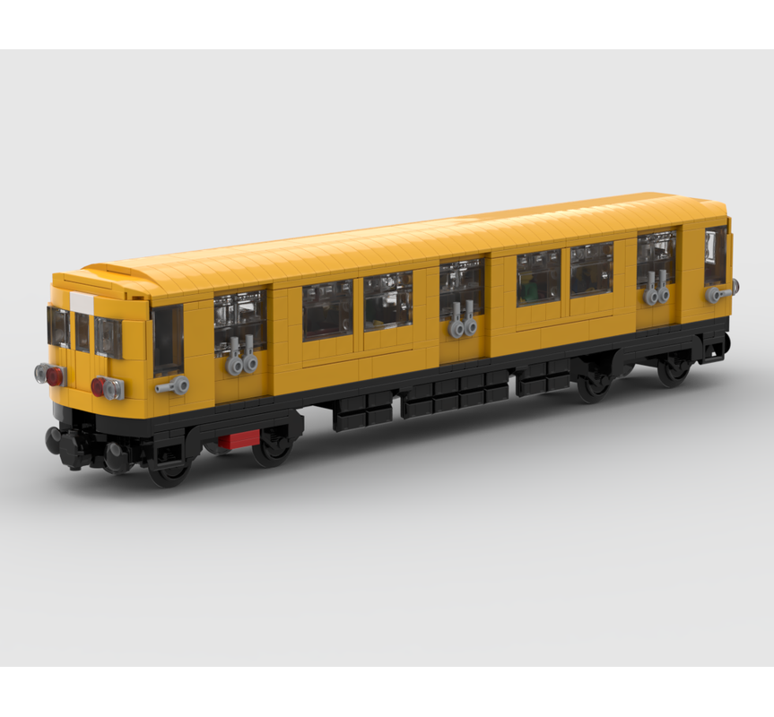 LEGO MOC Berlin U-Bahn: BVG Class F by Leo G | Rebrickable - Build with ...