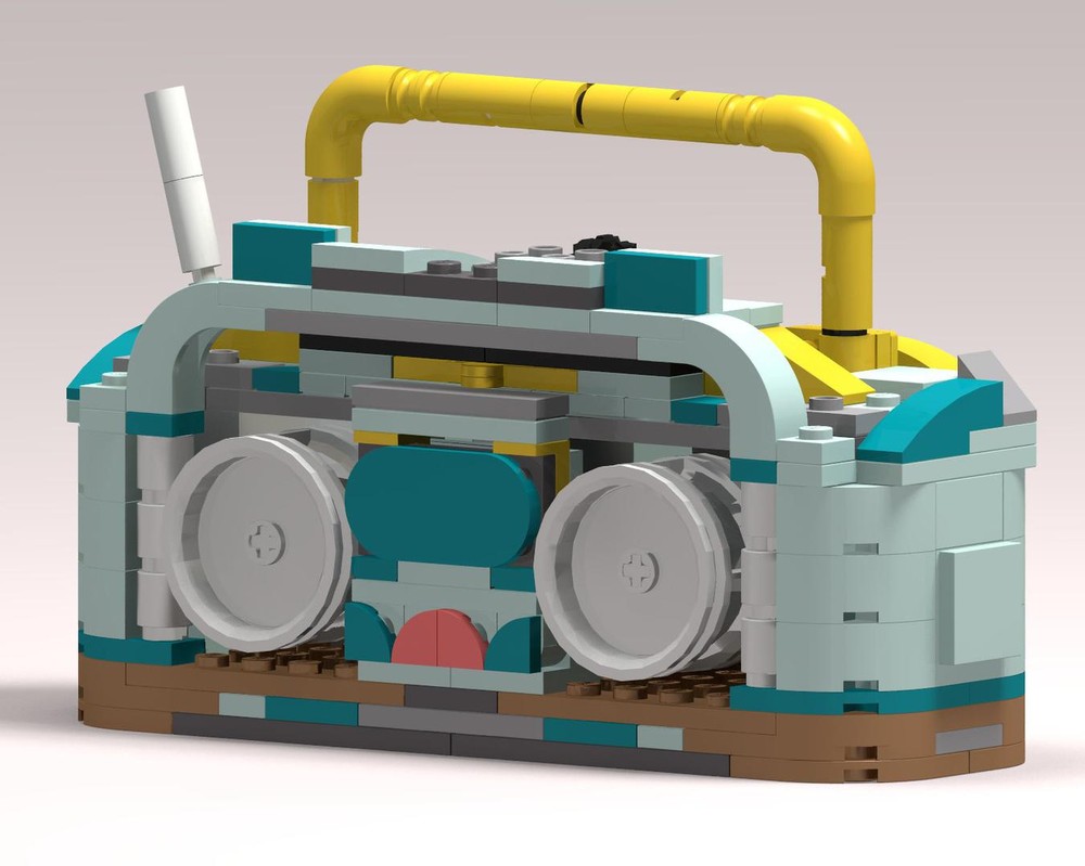LEGO MOC Radio by Build Brick | Rebrickable - Build with LEGO
