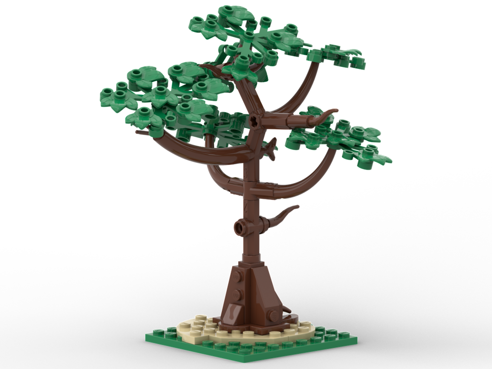 LEGO MOC Small Tree by Huebre | Rebrickable - Build with LEGO