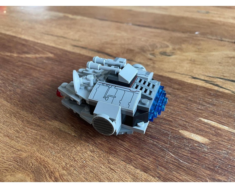 Lego Moc Micro Millennium Falcon Moc By Joris194 Rebrickable Build
