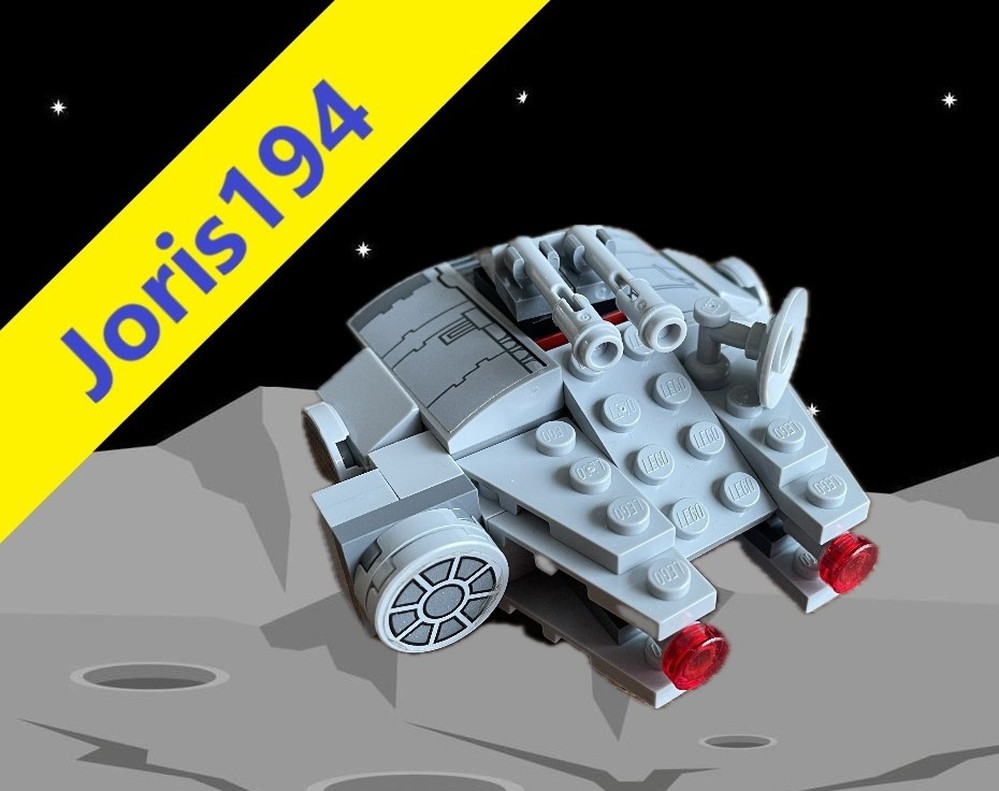 LEGO MOC Micro Millennium Falcon MOC by Joris194 | Rebrickable - Build ...