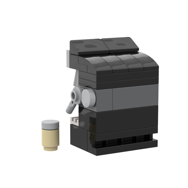 LEGO MOC 11005: Coffee Machine by BrickAlchemist | Rebrickable - Build ...