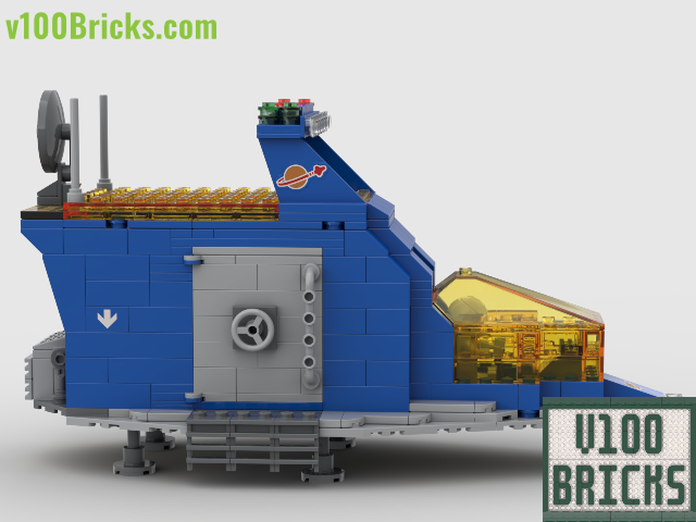 Lego Moc Ncs Galaxy Lab By V100bricks Rebrickable Build With Lego