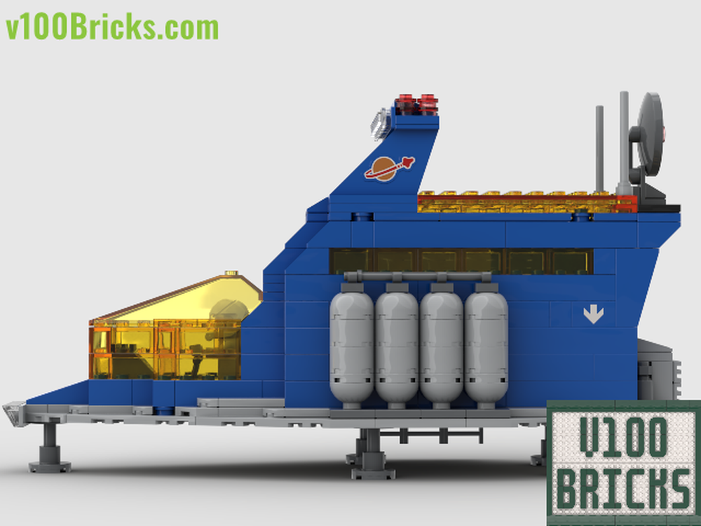 Lego Moc Ncs Galaxy Lab By V100bricks Rebrickable Build With Lego