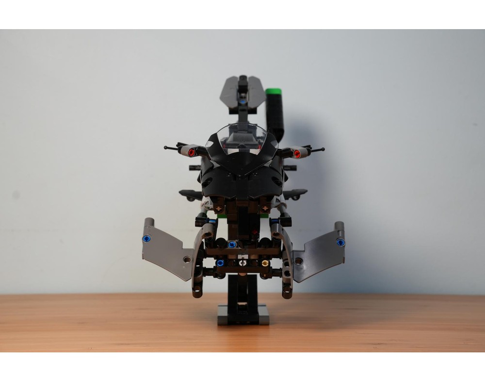 Lego Moc Kawasaki Hover Bike 42170 Alternative Build By Nopingrid