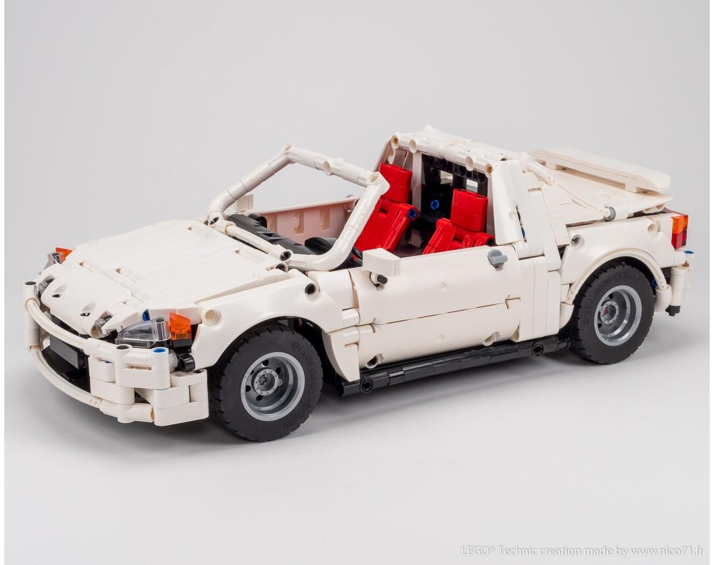 Lego Moc Honda Cr X Del Sol By Nico71 Rebrickable Build With Lego