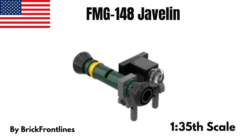 LEGO MOC American FGM-148 Javelin by BrickFrontlines | Rebrickable - Build with LEGO