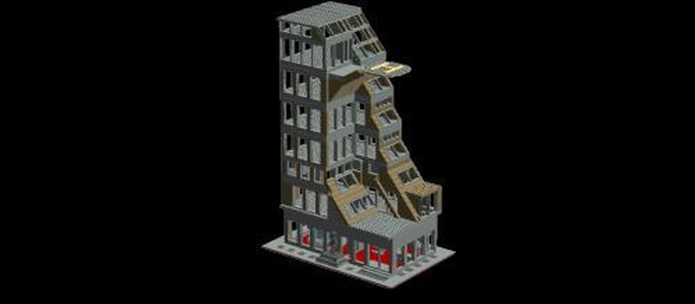 LEGO MOC-2006 Stark Tower by spud0 | Rebrickable - Build with LEGO