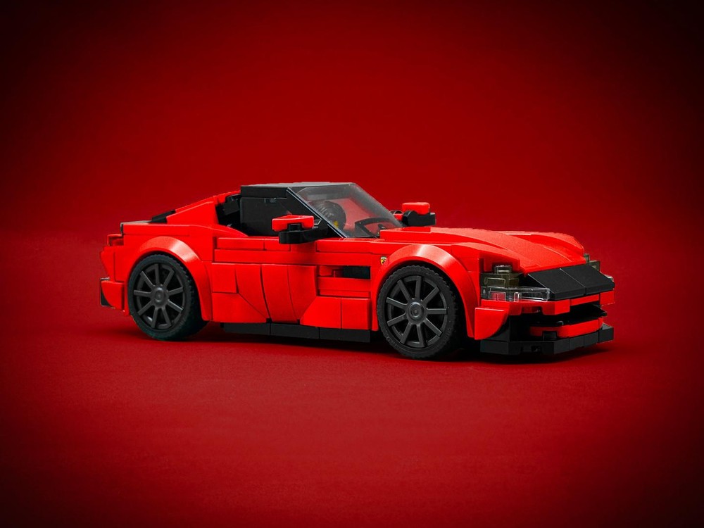 LEGO MOC Prancing Horse 12 Cilindri by IBrickedItUp | Rebrickable ...