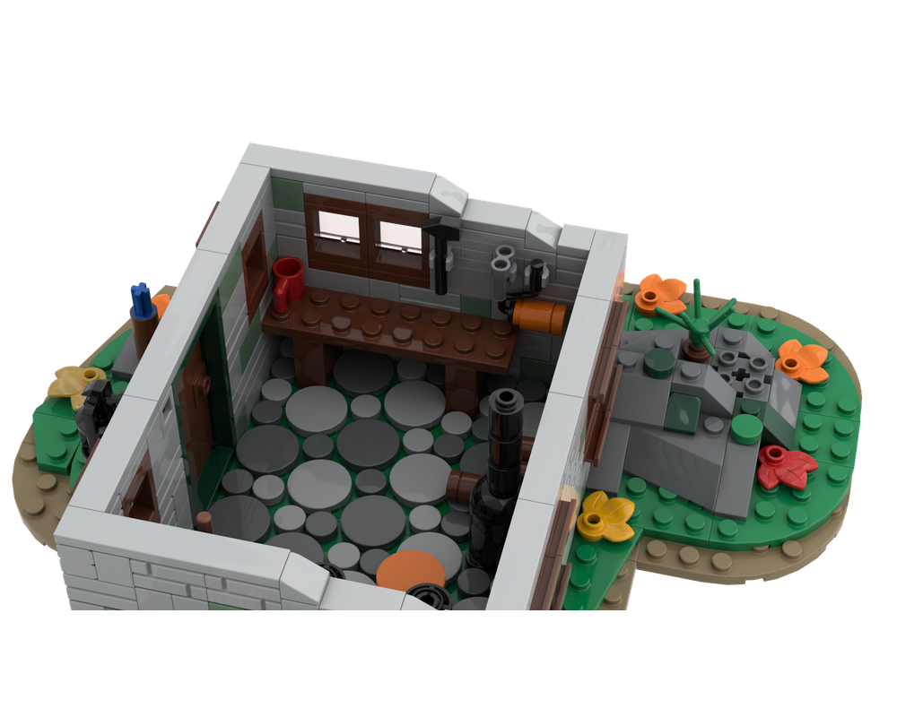 LEGO MOC Garage / small house for A-frame cabin by Paladin ...