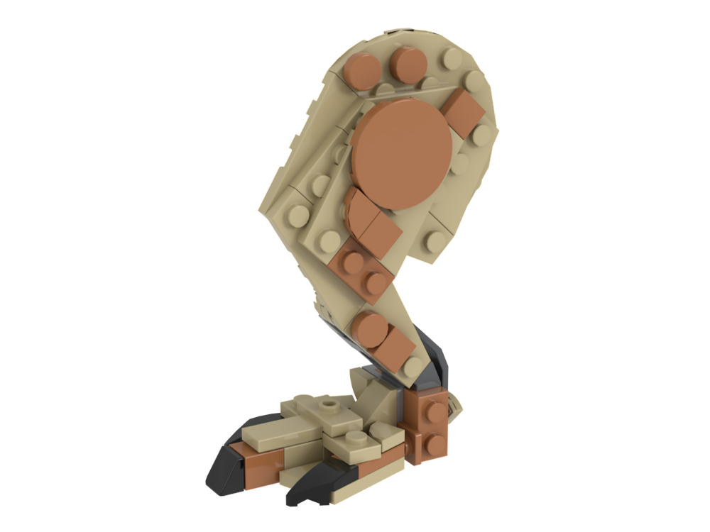 LEGO MOC Buildable T-rex Leg by Scorpio13 | Rebrickable - Build with LEGO