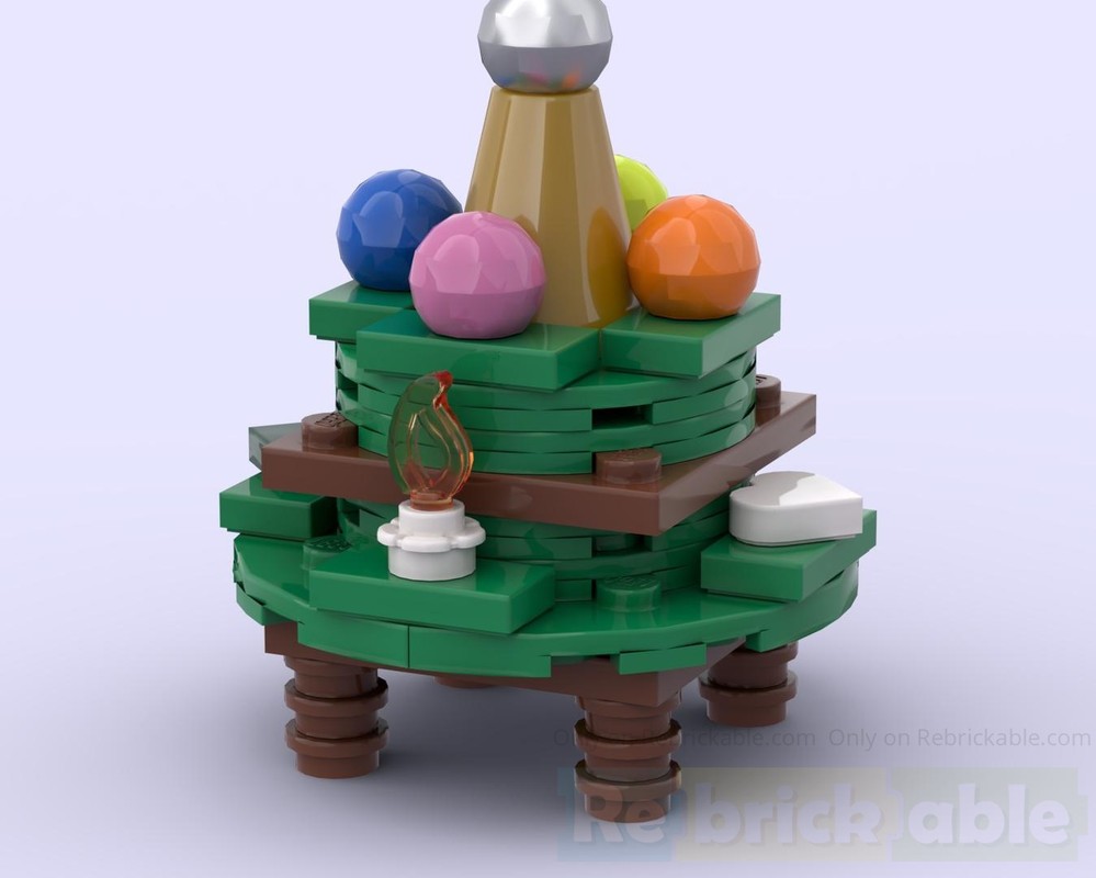LEGO MOC Little Christmas Tree by Patroclox | Rebrickable - Build with LEGO