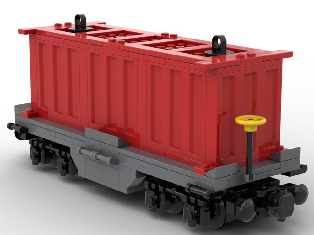 LEGO MOC Container Wagon (Container is not included) by aaron021 ...
