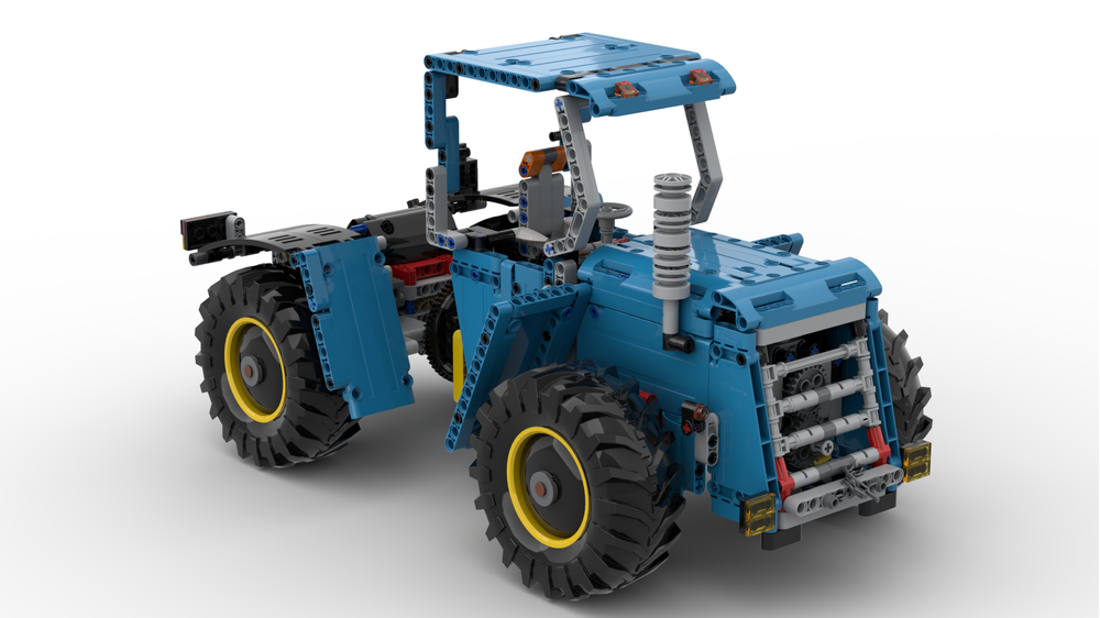 LEGO MOC-200630 42070 C Model - Articulated Tractor 1.0 by christov ...