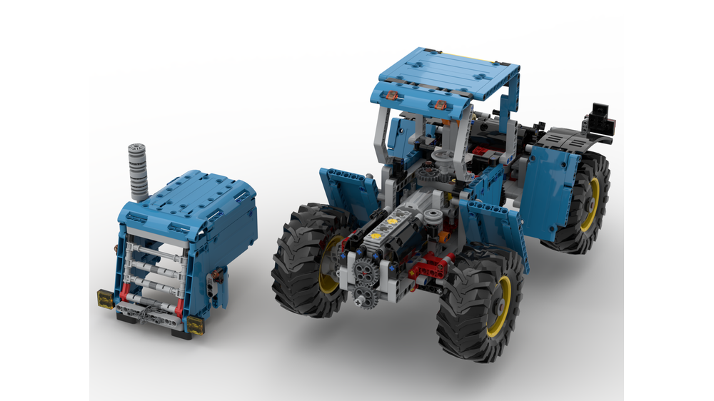 LEGO MOC-200630 42070 C Model - Articulated Tractor 1.0 by christov ...