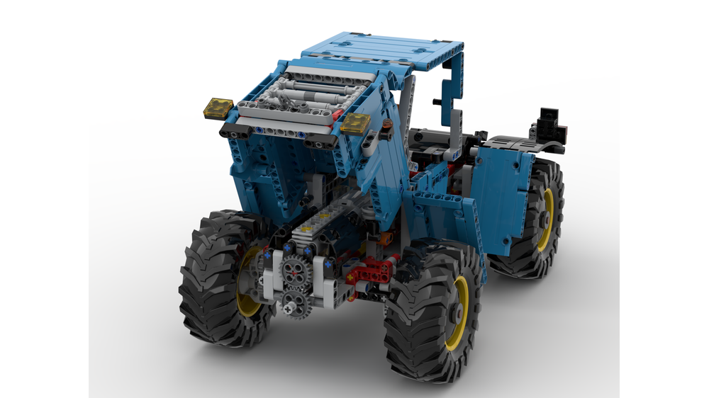 LEGO MOC-200630 42070 C Model - Articulated Tractor 1.0 by christov ...