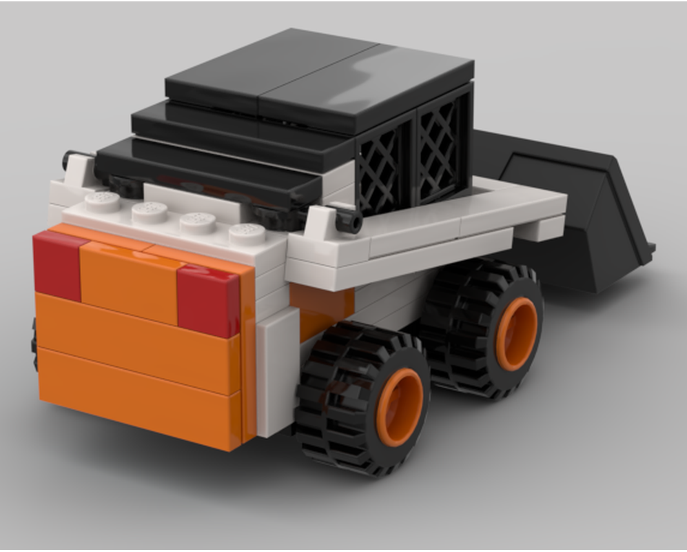 LEGO MOC Bobcat S450 by wonderbrickz | Rebrickable - Build with LEGO