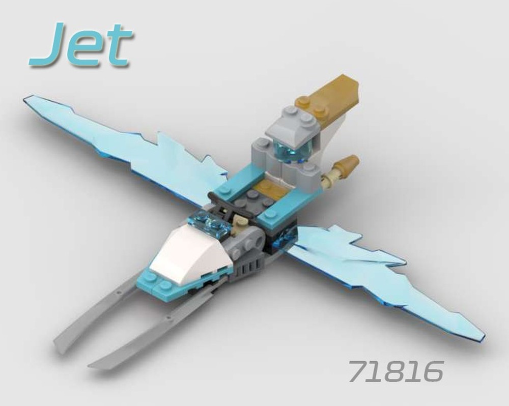 LEGO MOC 71816 Jet by dLegooo | Rebrickable - Build with LEGO