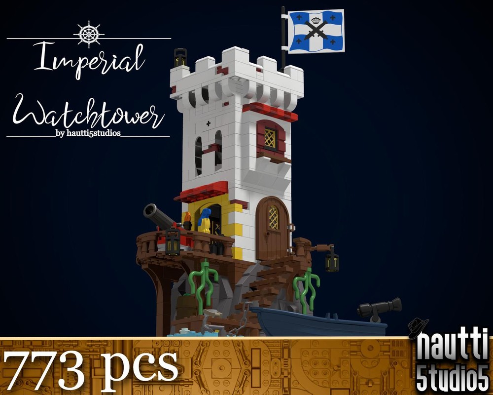 LEGO MOC Imperial Watchtower by hautti5 | Rebrickable - Build with LEGO