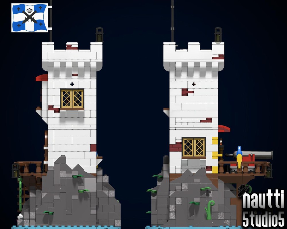 LEGO MOC Imperial Watchtower by hautti5 | Rebrickable - Build with LEGO