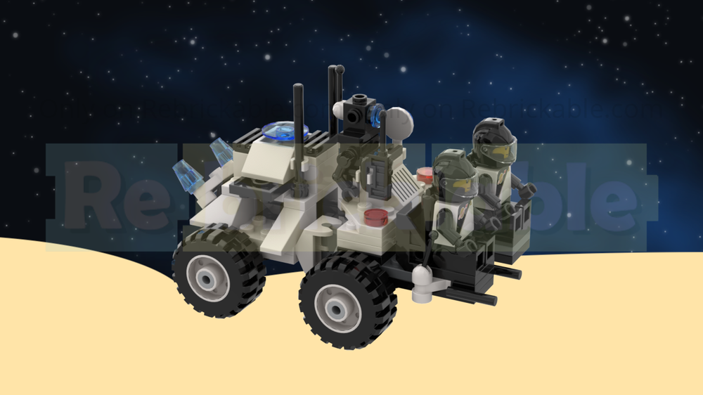 LEGO MOC Lunar MPV Vehicle 1621 (Futuron) - Reimagined by watson.lego ...