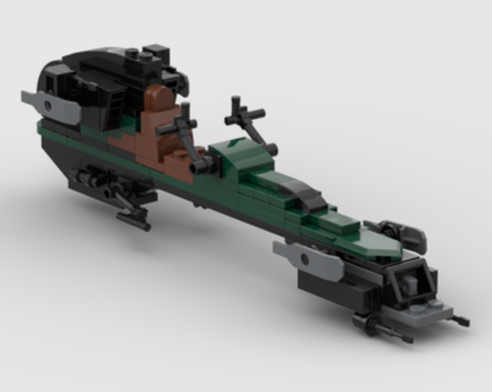 LEGO MOC Kashyyk BARC Speeder by STARWARS1126 | Rebrickable - Build ...