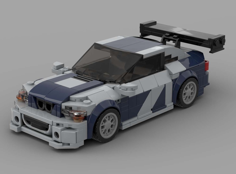 LEGO MOC BMW M3 E46 Gtr from Need for Speed Most Wanted (2005) No ...