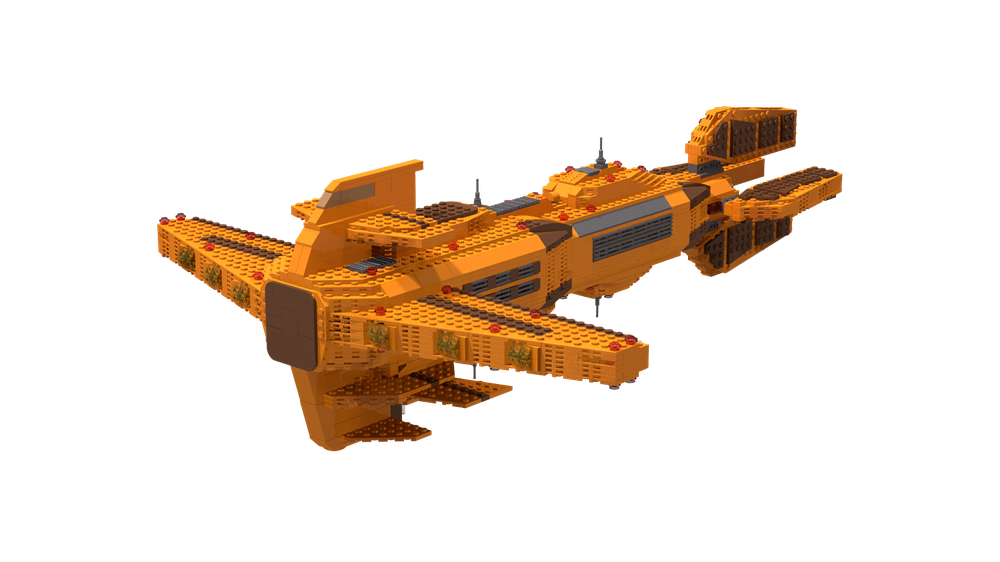 LEGO MOC Cardassian Hutet-Class Supercarrier by LegendAJ | Rebrickable ...