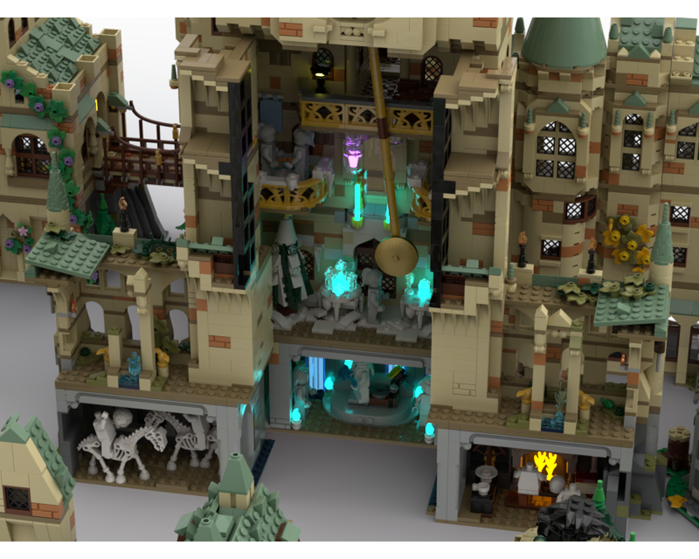 Lego Moc Ultimate Modular Hp Castle Grounds Bundle By Gobsmack