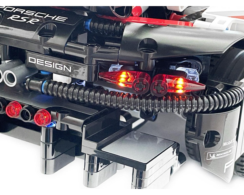 LEGO MOC 42096 Porsche 911 RSR RC MOD for LED Lights by otrans ...